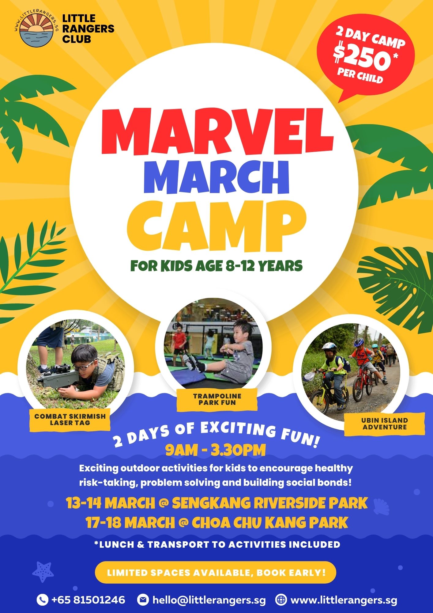 Best Kids Outdoor Sports Exposure & Adventure Holiday Camps