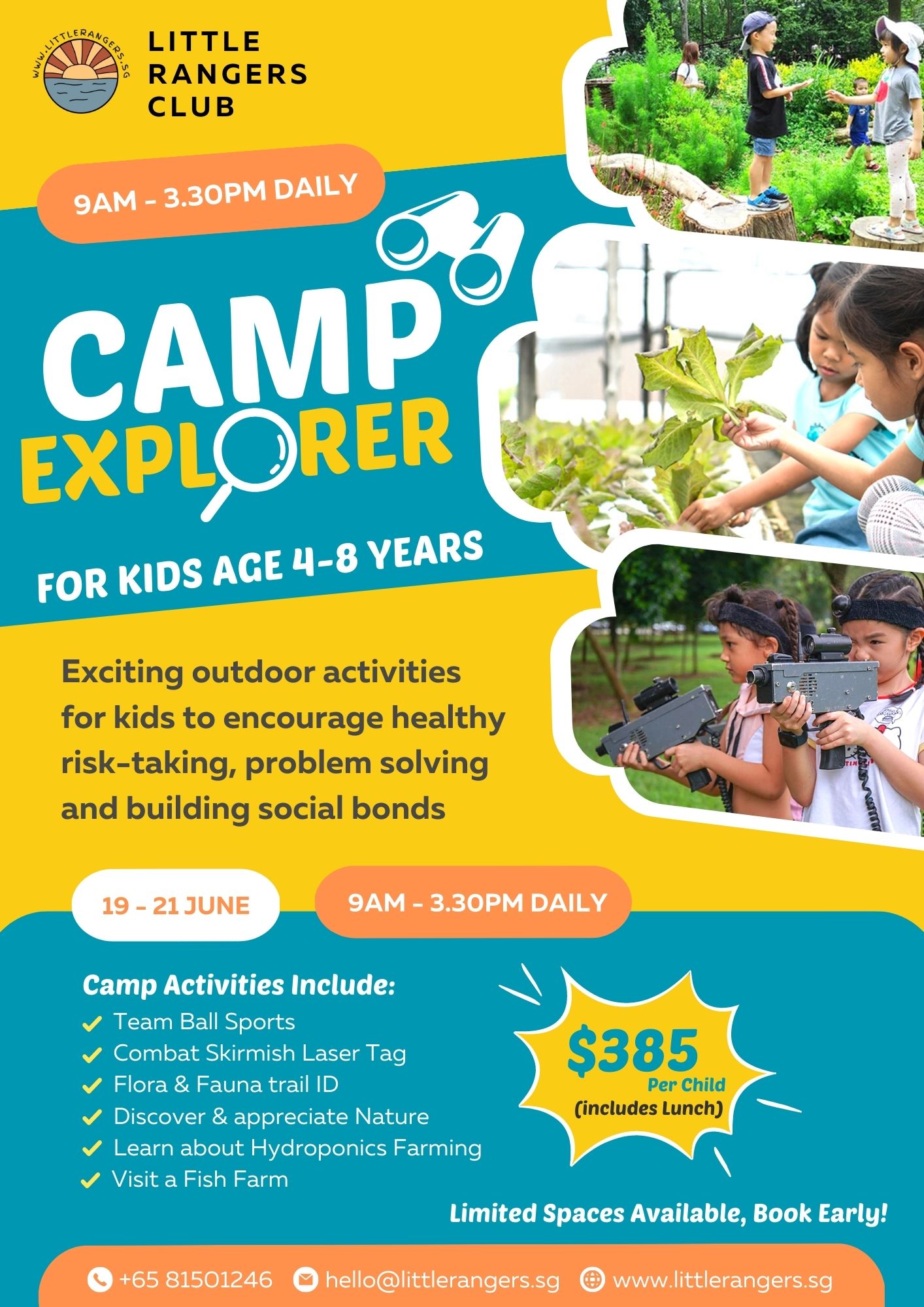Best Kids Outdoor Sports Exposure & Adventure Holiday Camps